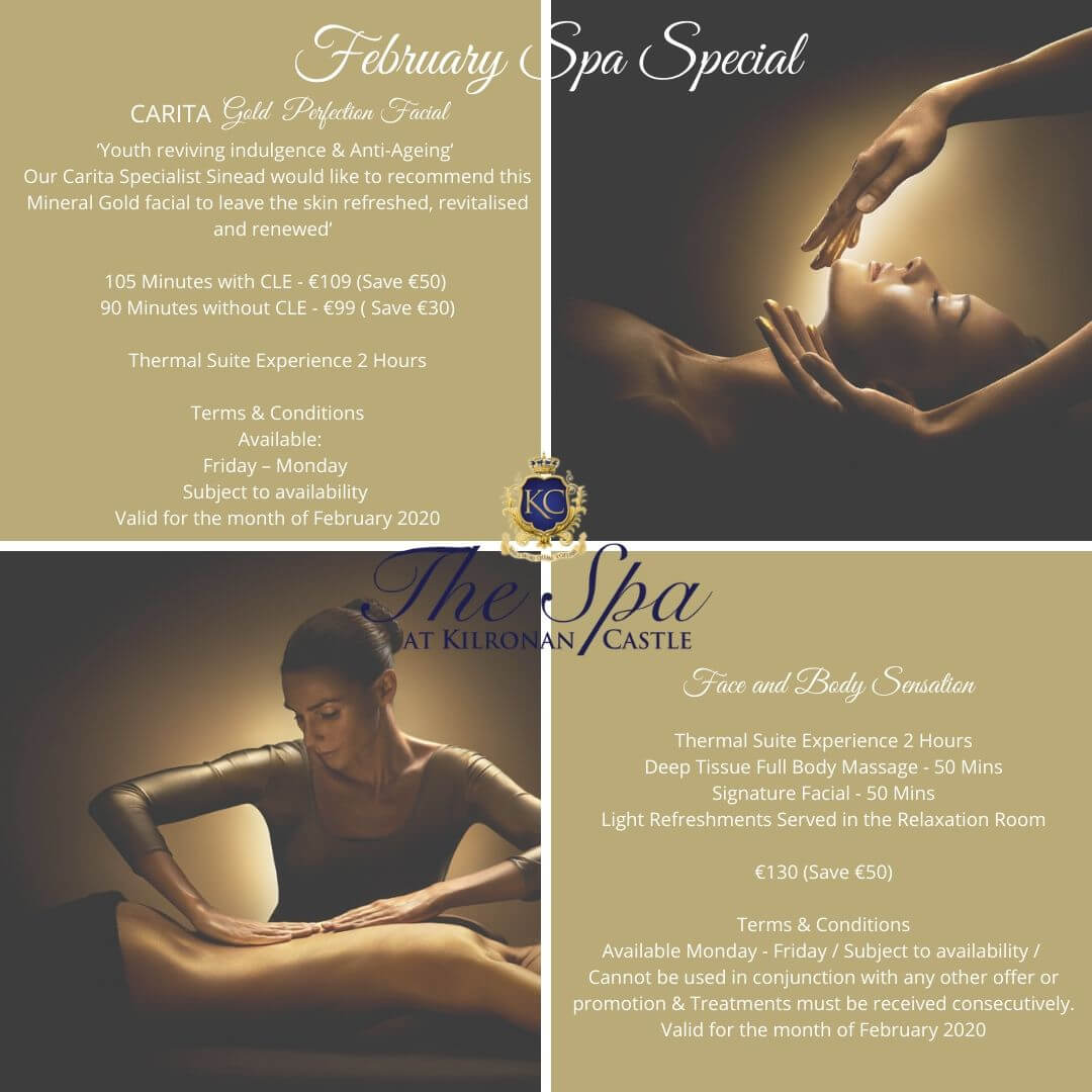 February Spa Special | Kilronan Castle Estate & Spa